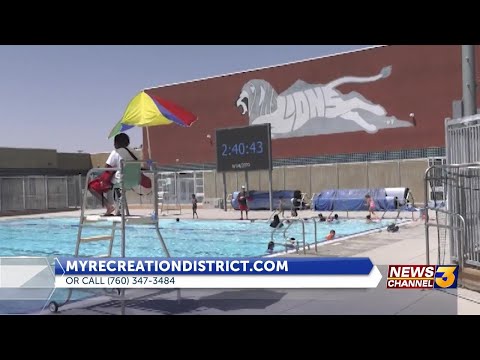 Lifeguard hiring and new partnership - Desert Recreation District